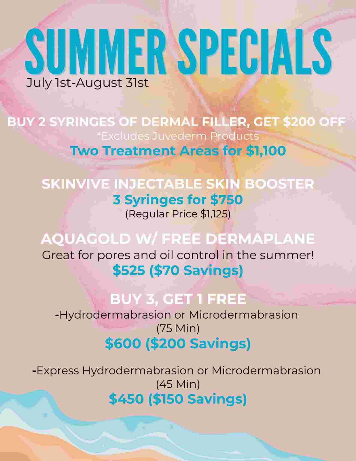 Specials Archive Specials - CN Medical Aesthetics & Wellness
